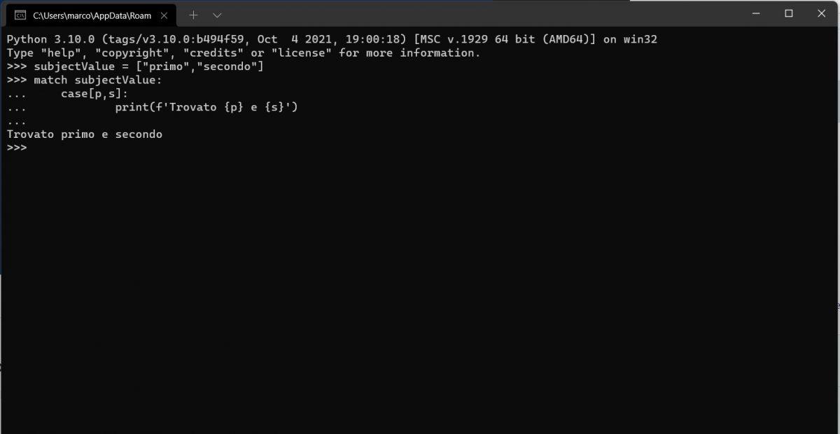 PATTERN MATCHING » ELETTRONICA DIGITALE E INFORMATICA